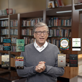The 8 Best Books of All Time, According to Bill Gates