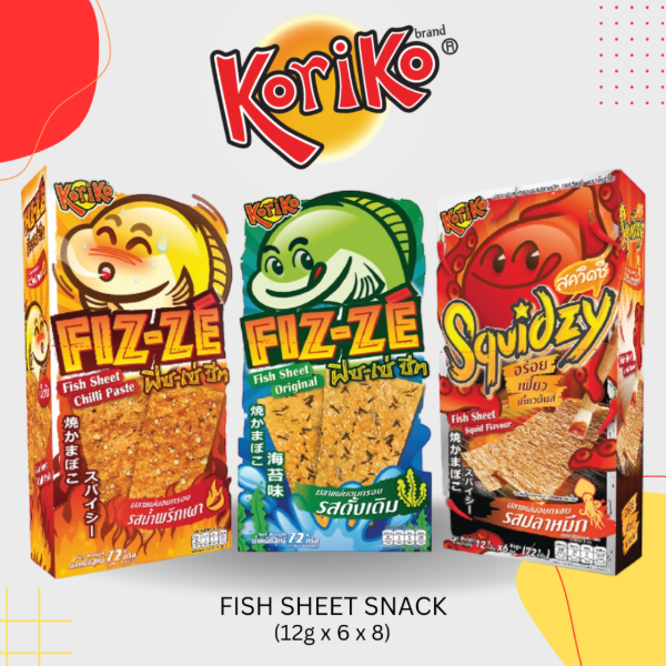 FIZZE Fish Sheet Snack