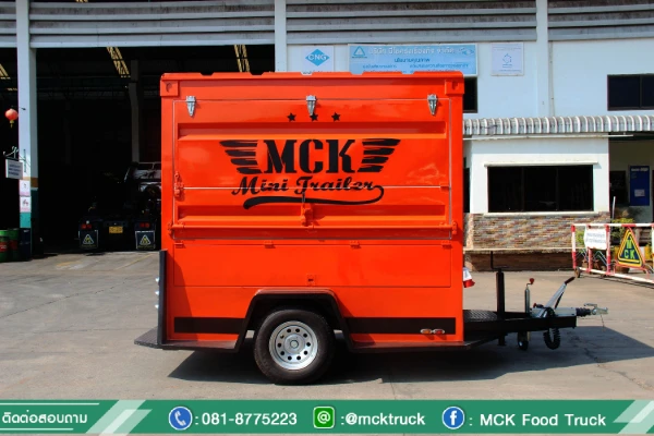 MCK Food Truck แบบ M1 (Food Truck/1 เพลา)