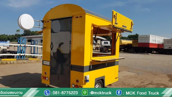 MCK Food Truck แบบ S1 (Food Truck/1 เพลา)