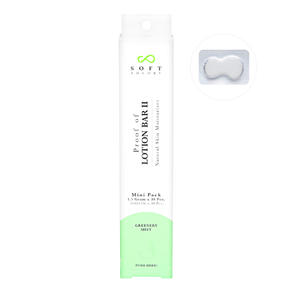 SOFT THEORY Single Use Lotion Bar 30 Pack - Travel Size Moisturizer ...