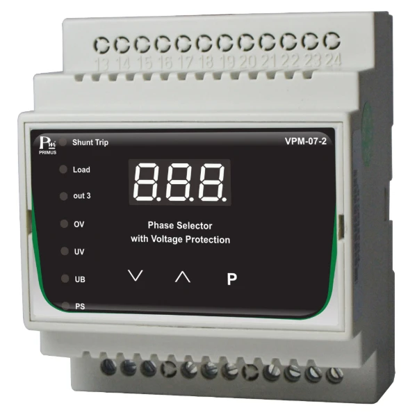 Phase Selector อุปกรณ์ที่จ่ายไฟ 1 Phase 220VAC, 5A, 50Hz โดยรับแรงดัน ...