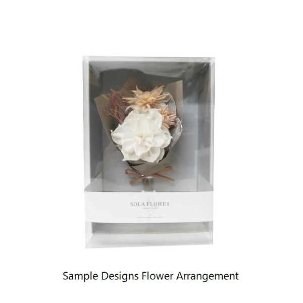 SOLA WOOD FLOWER (COSMOS / WHITE) #SF-002/WH