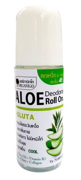 Organigo Doctor Aloe Deodorant Roll On 50 ml.