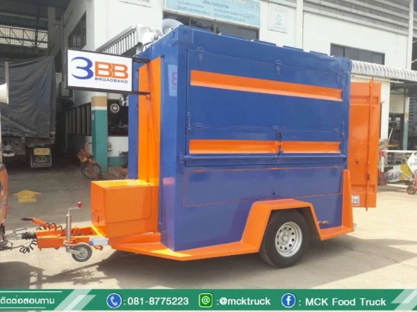MCK Food Truck แบบ M1 (Food Truck/1 เพลา)