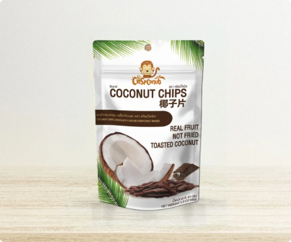 Crispconut Coconut Chips Chocolate Flavour