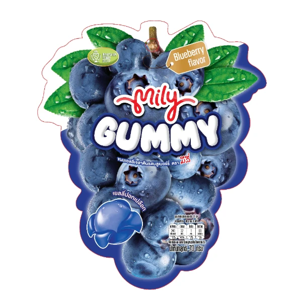 Mily gummy Blueberry flavor 70gram